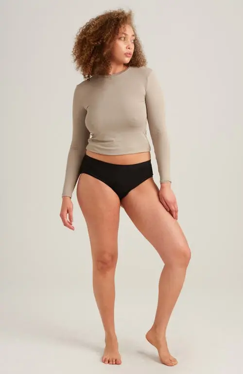 SAALT Period & Leakproof High Absorbency Comfort Briefs - Black
