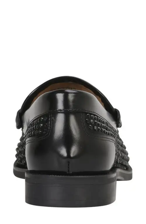 BOSS Lycia Studded Penny Loafer