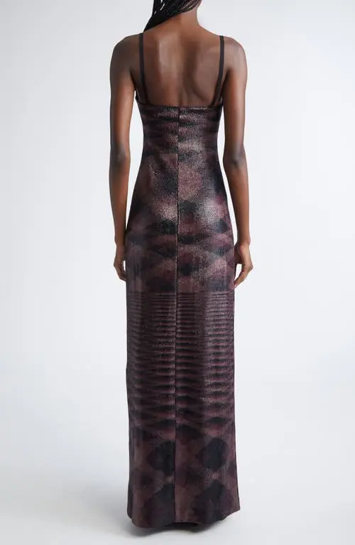 Missoni Flame Pattern Knit Dress