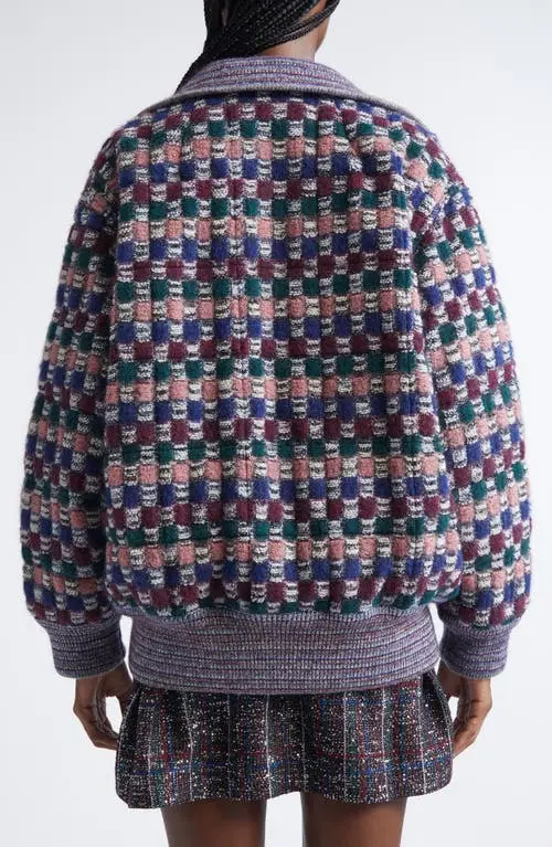 Missoni Jacquard Knit Bomber Jacket