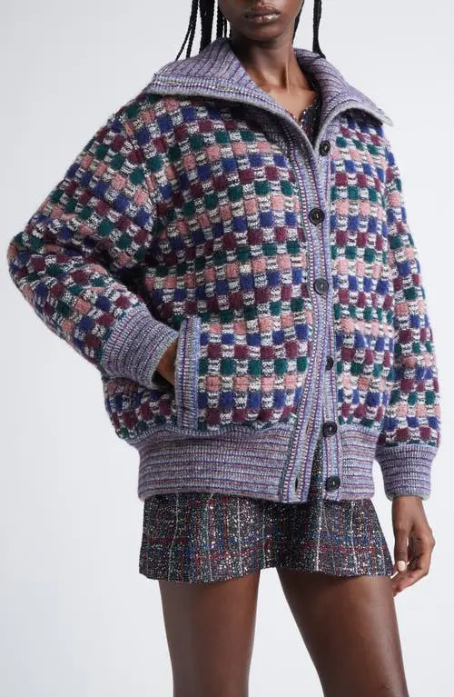 Missoni Jacquard Knit Bomber Jacket