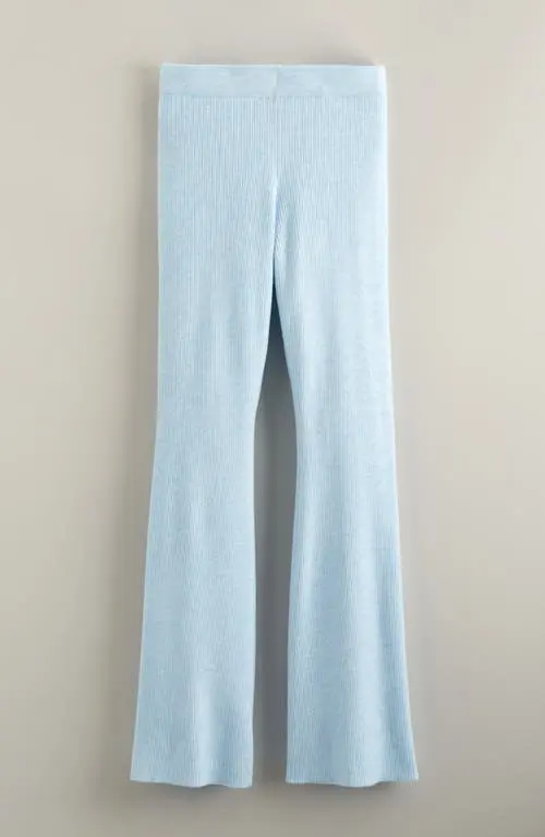 Nordstrom Sweater Knit Flare Leggings - Blue Diamond
