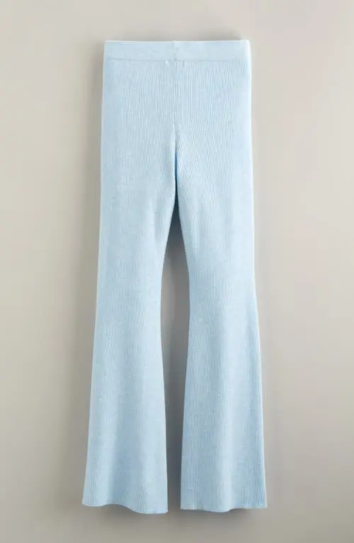 Nordstrom Sweater Knit Flare Leggings - Blue Diamond