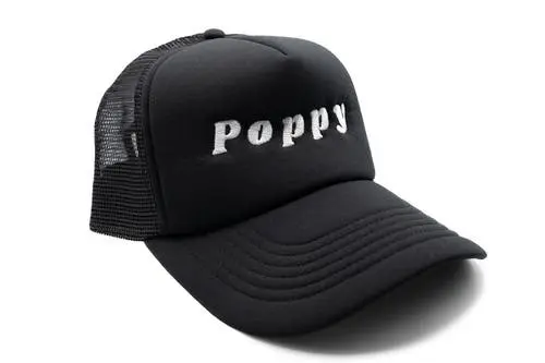 REY TO Z Poppy Foam Trucker Hat - Black