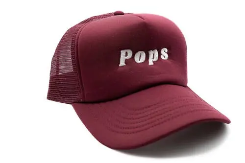 REY TO Z Pops Foam Trucker Hat - Burgundy