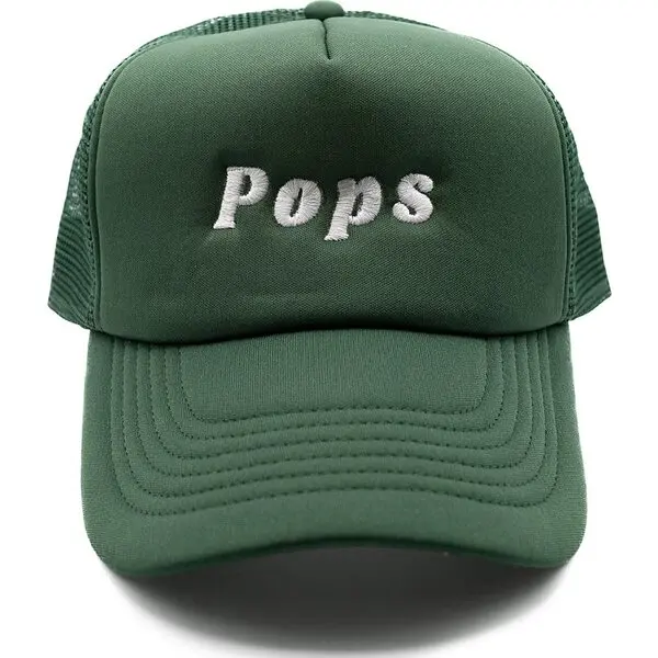 REY TO Z Pops Foam Trucker Hat - Dark Green