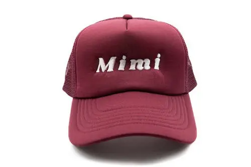REY TO Z Mimi Trucker Hat - Burgundy