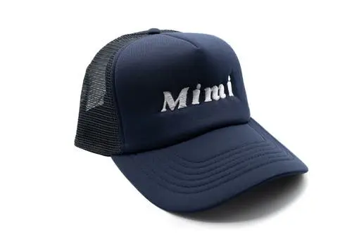 REY TO Z Mimi Trucker Hat - Navy
