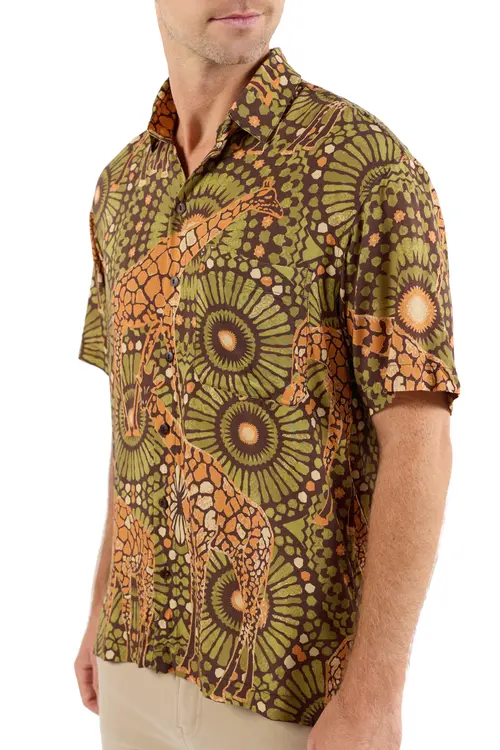 Kenny Flowers The Africashort Sleeve Shirt