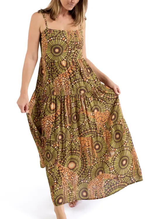 Kenny Flowers Africaresort Maxi Dress