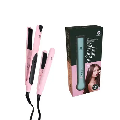PURSONIC Complete Set Usb Rechargeable & Flat Iron Duo - Multicolor