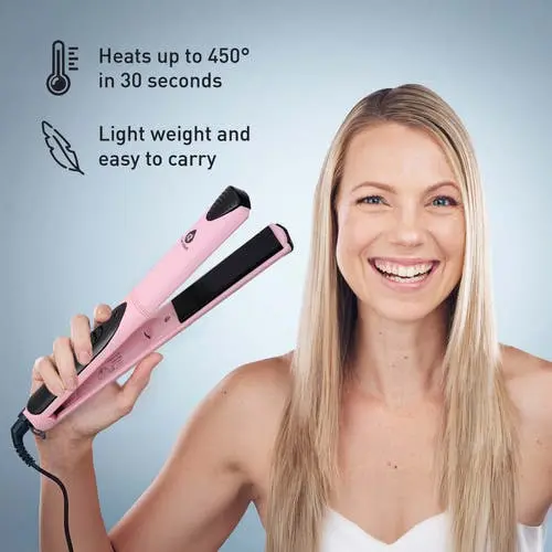 PURSONIC Complete Set Usb Rechargeable & Flat Iron Duo - Multicolor