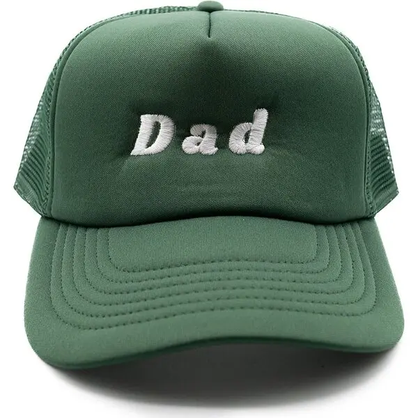 REY TO Z Embroidered Foam Trucker Hat - Dark Green