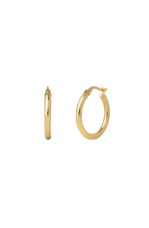 MADE BY MARY 14k Maude Hoop Earrings - 14k Solid Gold