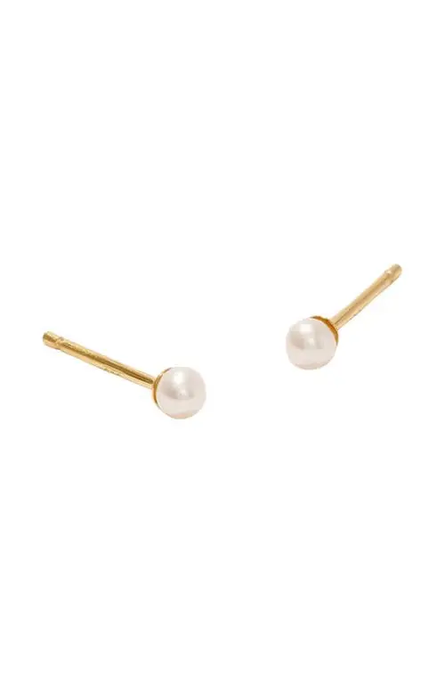 MADE BY MARY Mini Pearl Stud Earrings