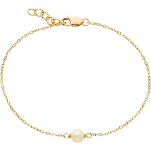MADE BY MARY Pearl Bracelet - Gold Vermeil