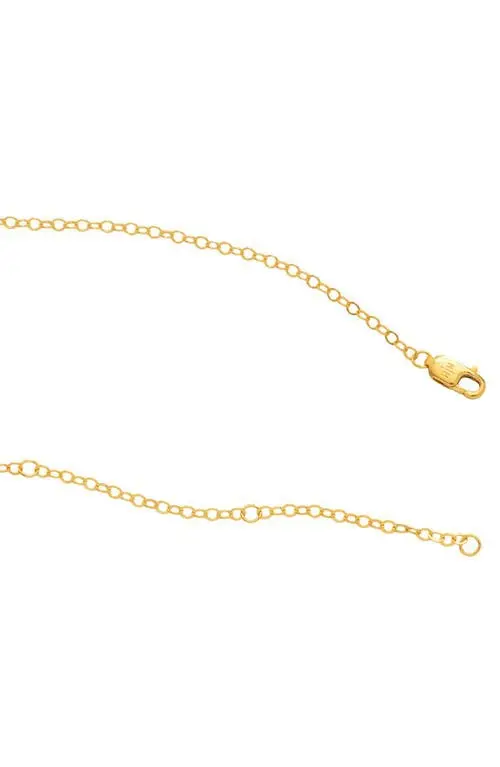 MADE BY MARY Adjustable Flat Cable Chain - Gold Filled