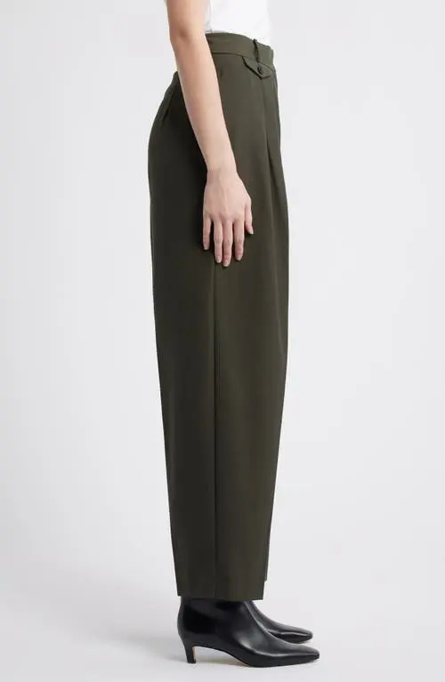 Mango Pleated High-waist Trousers