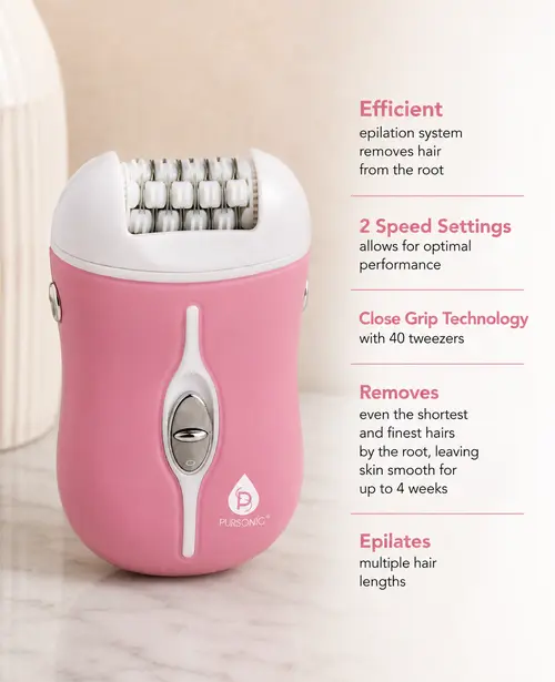 PURSONIC Rechargeable Epilator