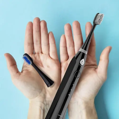 PURSONIC Sonic Smart Series Rechargeable Toothbrush With Uv Sanitizing Function - Black