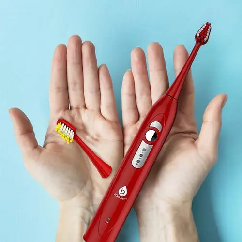 PURSONIC Spm Sonic Movement Rechargeable Electric Toothbrushred - Red
