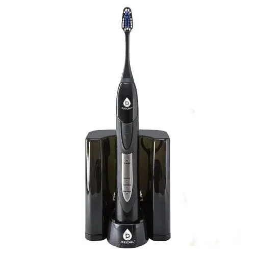 PURSONIC Sonic Movement Rechargeable Electric Toothbrush - Black