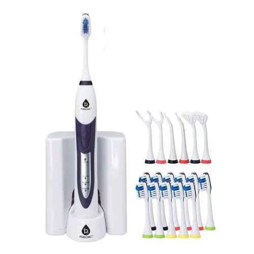 PURSONIC Sonic Movement Rechargeable Electric Toothbrush - White