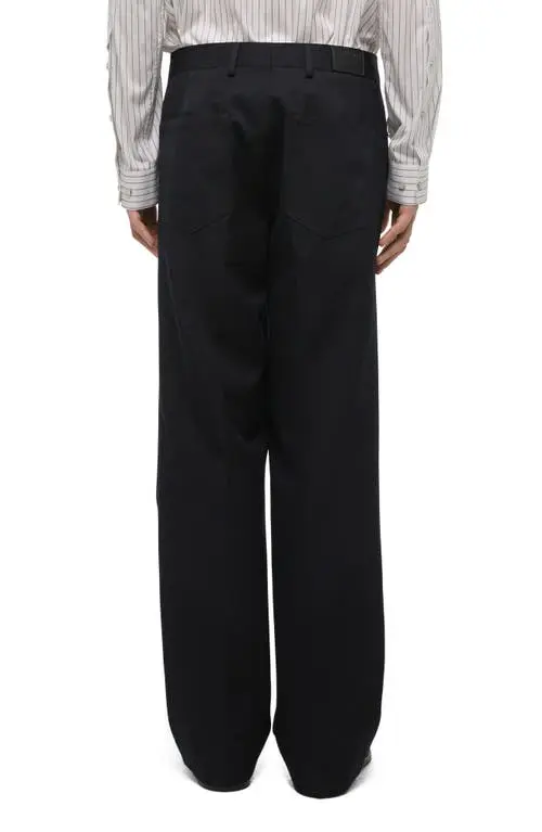 Helmut Lang Five-pocket Gabardine Dress Pants - Black