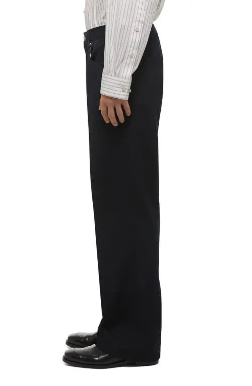Helmut Lang Five-pocket Gabardine Dress Pants - Black