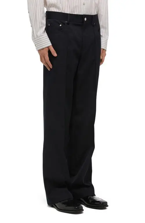 Helmut Lang Five-pocket Gabardine Dress Pants - Black