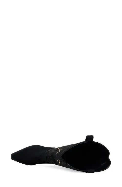 AZALEA WANG Beckett Western Boot - Black