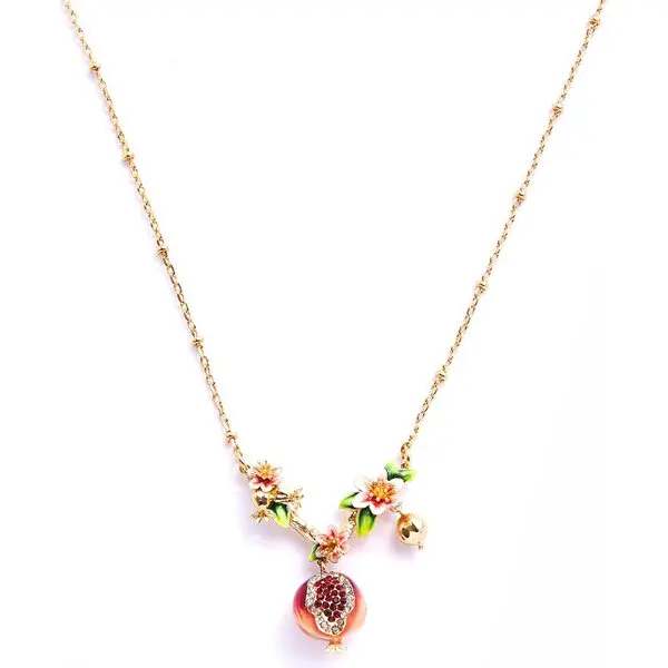 BILL SKINNER STUDIO Pendant Necklace - Pomegranate