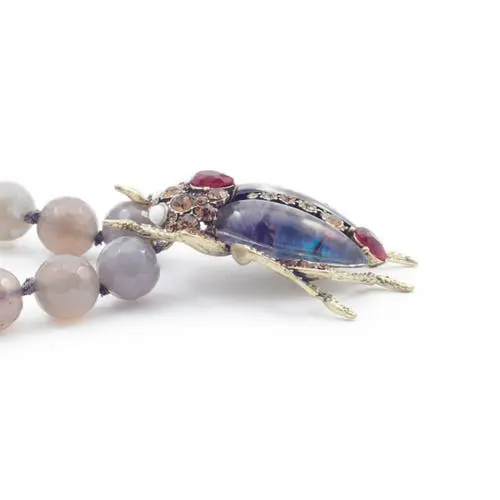 BILL SKINNER STUDIO Statement Necklace - Beetle