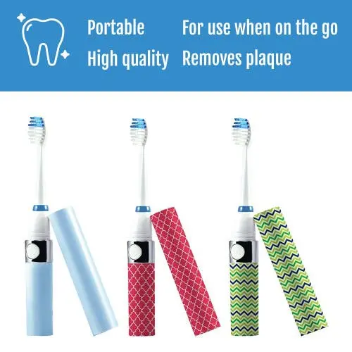 PURSONIC Family Bundle Portable Sonic Toothbrush 3-pack