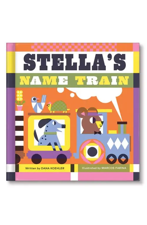 I SEE ME! My Name Train' Personalized Book - Multi