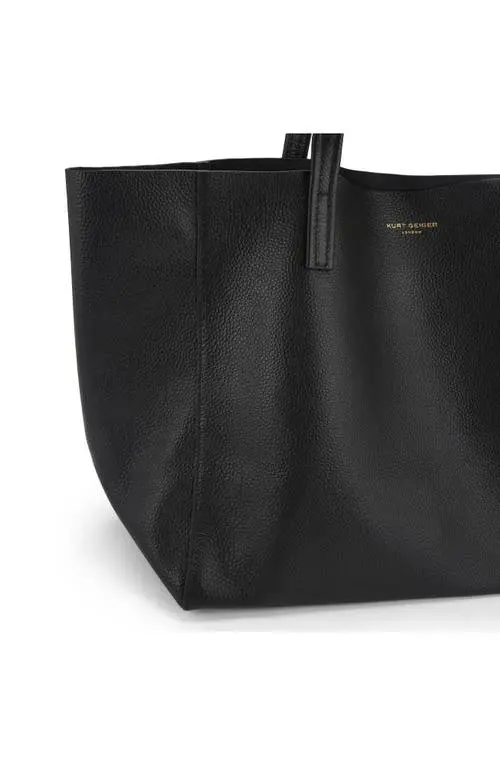 Kurt Geiger Large Leather Tote - Black
