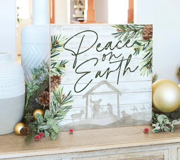 SINCERE SURROUNDINGS 14' Peace On Earth Perfec T Pallet - One-color