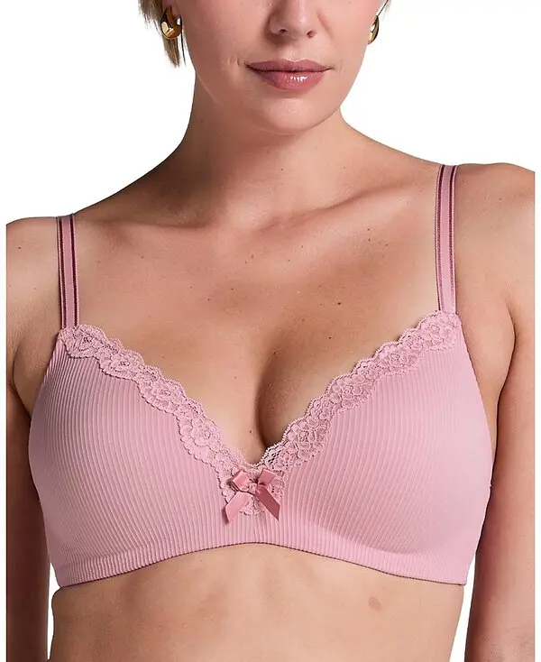 Hunkemoller Lola Padded Non-wired Bra - Lilas