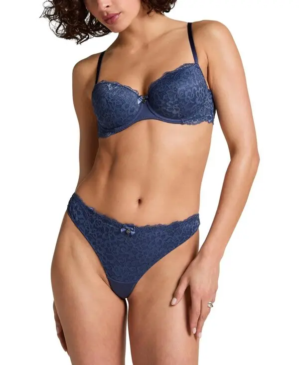 Hunkemoller Marine Padded Underwired Bra
