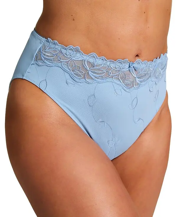 Hunkemoller Diva High Knickers - Bel Air Blue