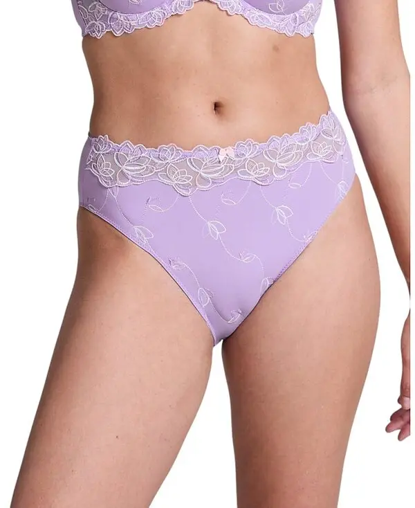 Hunkemoller Diva High Knickers - Crocus Petal