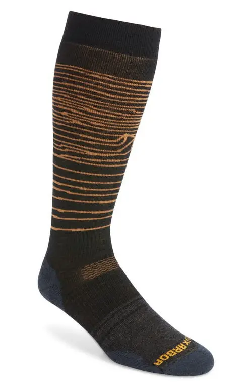 Smartwool Iguchi Snowboard Full Cushion Over The Calf Socks - Black