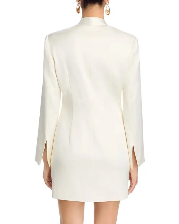 Cinq À Sept Irma Twist Mini Dress - Ivory