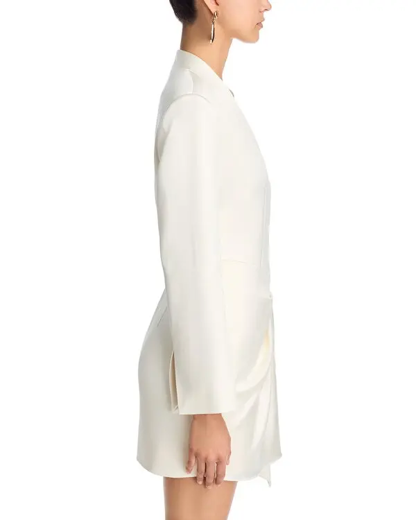 Cinq À Sept Irma Twist Mini Dress - Ivory