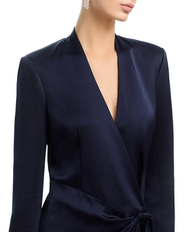 Cinq À Sept Irma Twist Mini Dress - Navy