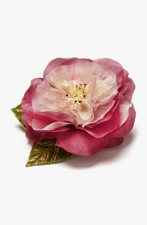 HELENA SIMON Camellia Floral Brooch
