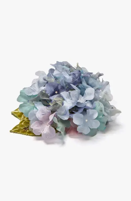 HELENA SIMON Hydrangea Floral Brooch