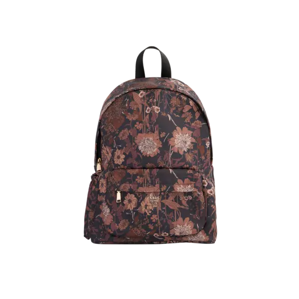 FABLE ENGLAND Deco Blooms Large Backpack - Black