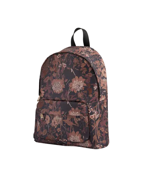 FABLE ENGLAND Deco Blooms Large Backpack - Black