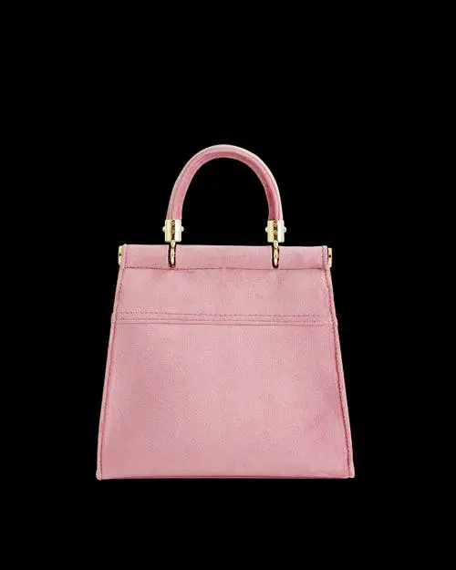 FABLE ENGLAND Song Bird Embroidered Mini Tote - Pink